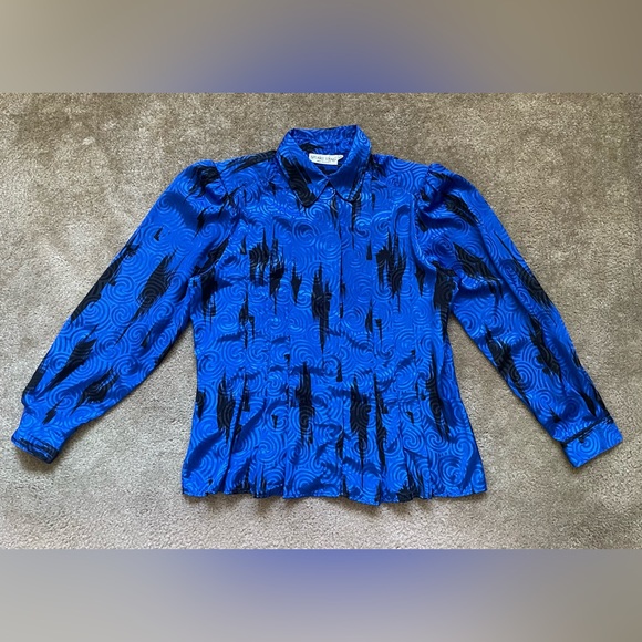 Stuart Lang | Tops | Vintage Stuart Lang Silk Blouse | Poshmark